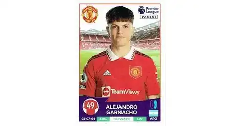 Alejandro Garnacho - Premier League 2023 sticker U30 - Price & Rarity