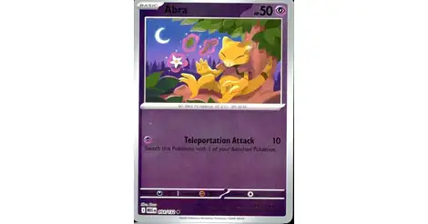 Abra Reverse - MEGA Evolution - MEGEN 54/132